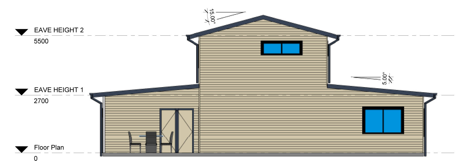 The Country Barn House - Modular Steel Kit Homes